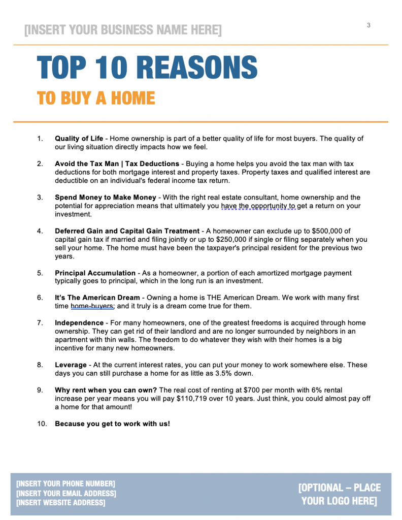 Home Buyer’s Guide - The Paperless Agent